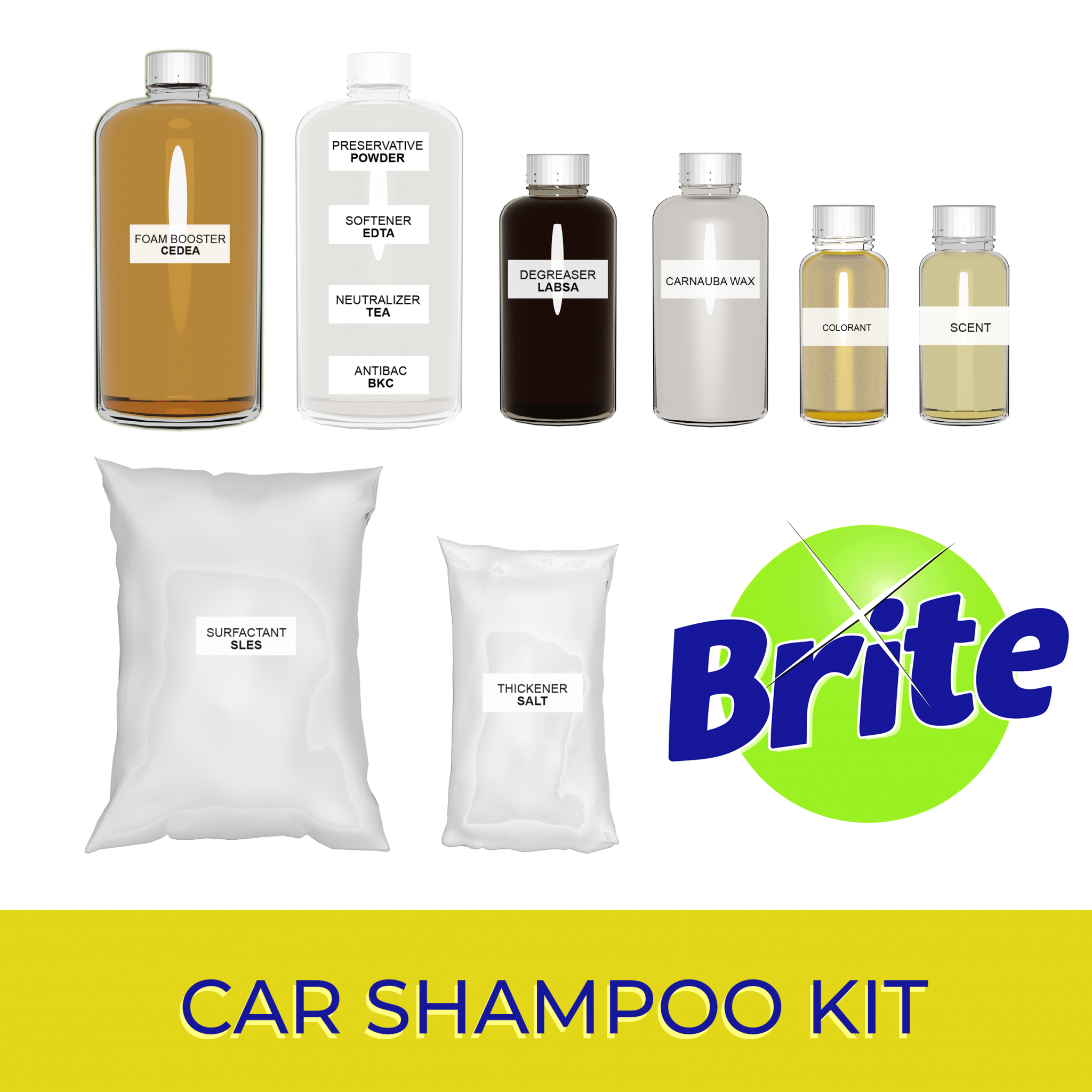 Car Shampoo Kit – DIY - BritePH Inc.